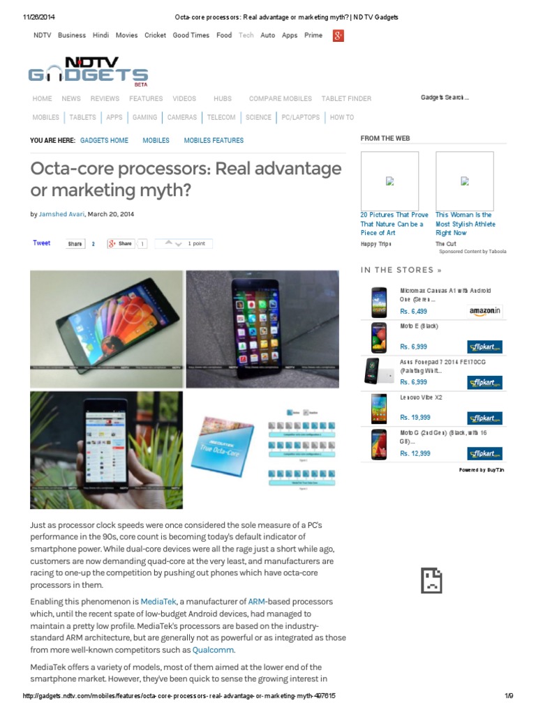 Octa-Core Processors - Real Advantage or Marketing Myth - NDTV Gadgets ...