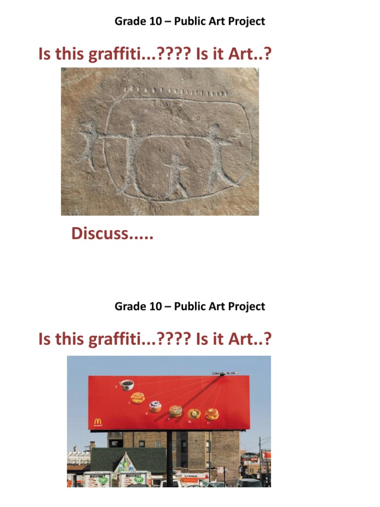 Grade 10 Public Art Project Intro | PDF