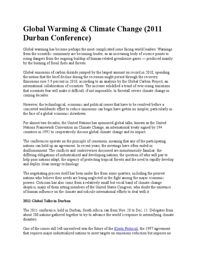 Global Warming | PDF | Global Warming | Greenhouse Gas