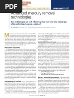 PURASPEC H₂S and Mercury Removal Solutions | PDF | Gases | Mercury ...