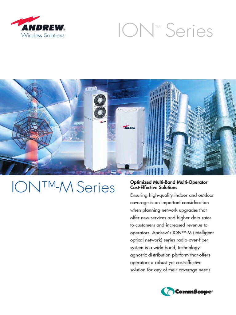 ION Series: ION™-M S Eries | PDF | Wavelength Division Multiplexing ...