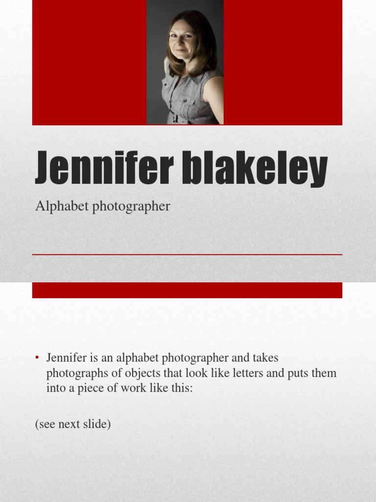 Jennifer Blakeley Presentation | PDF