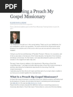 Mission Call Letter for Elder Erichsen | PDF | Wellness | Religion ...