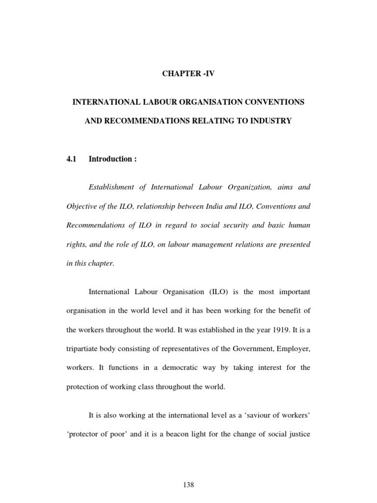 Impact of Ilo | PDF | International Labour Organization | Labour Law