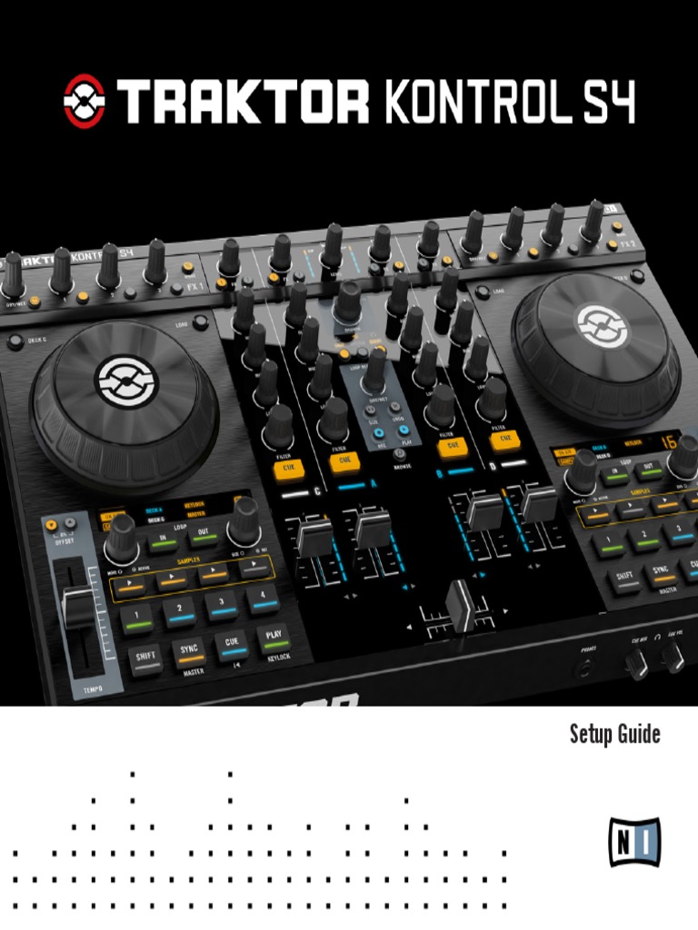 Traktor Kontrol S4 Setup Guide English | PDF | Installation (Computer ...