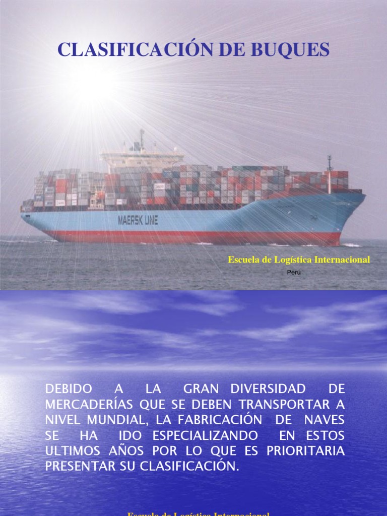 Clasificación de Buques | PDF | Buques | Envío