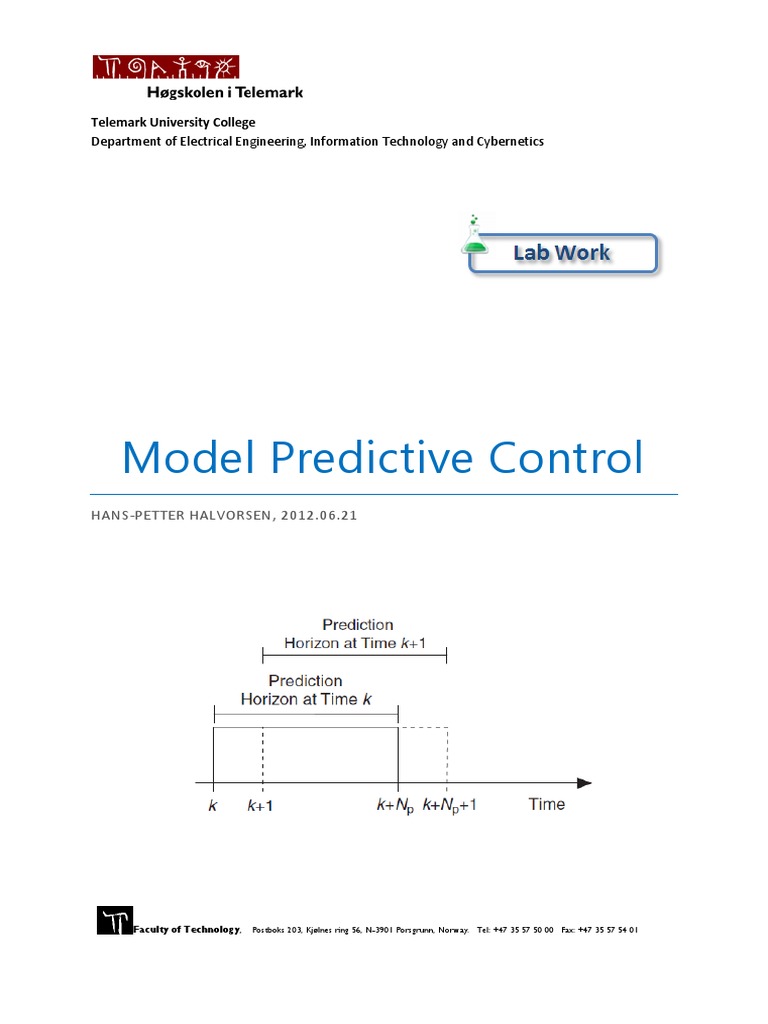 Model Predictive Control PDF | PDF | Electrical Engineering | Emergence