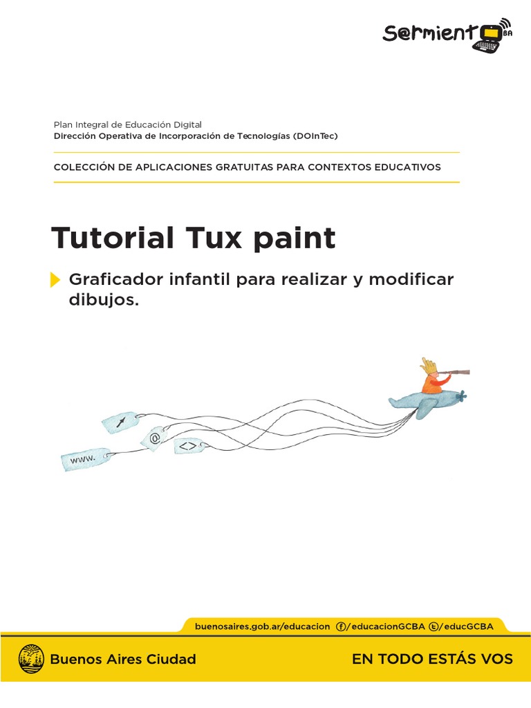Tutorial Tux Paint | PDF | Archivo de computadora | Software libre