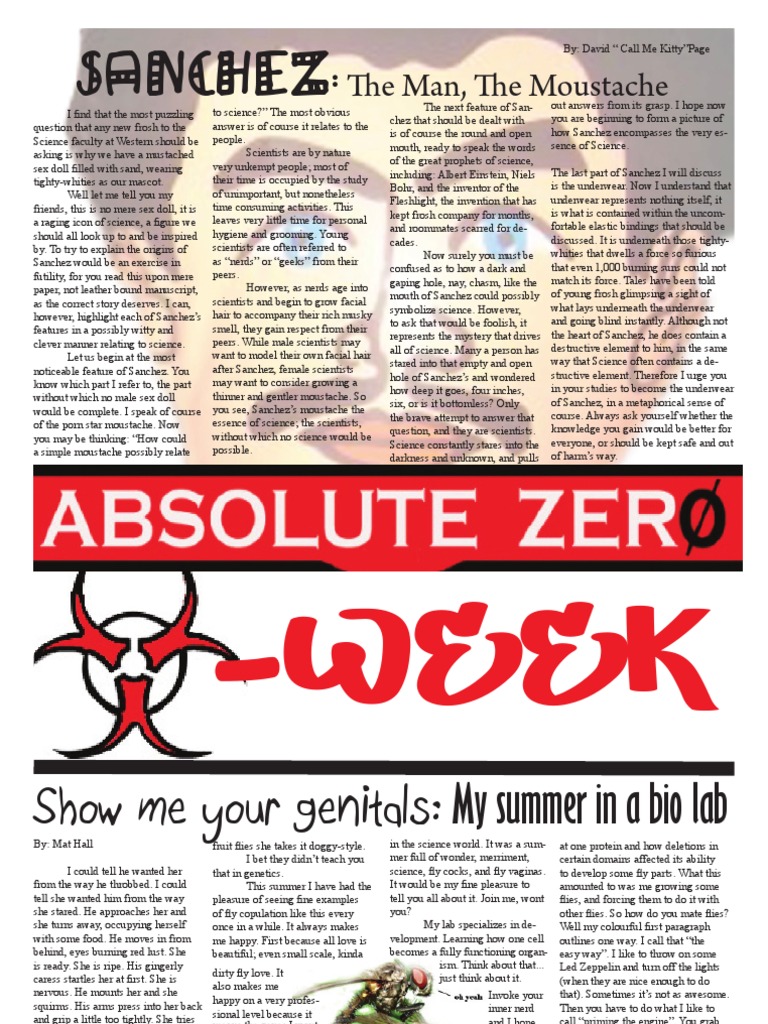 Sanchez:: The Man, The Moustache | PDF | Science | Nature