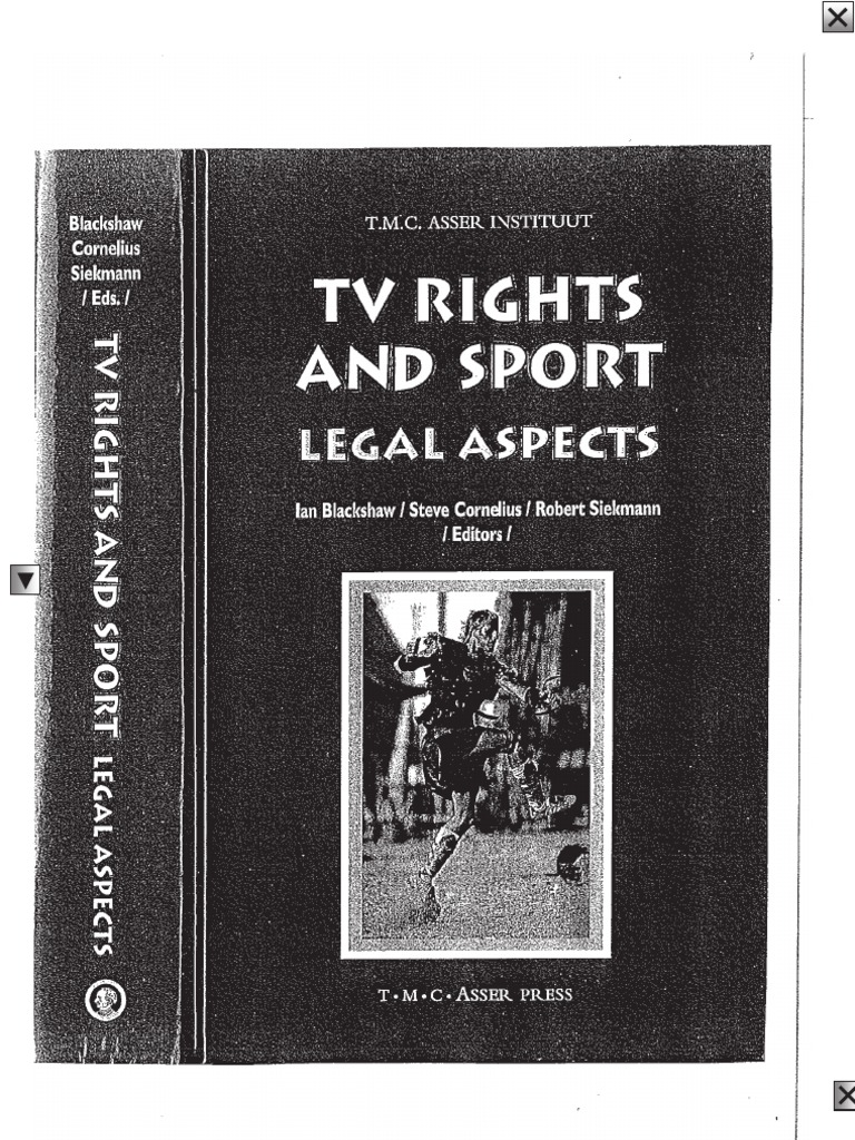TV Rights and Sport - Legal Aspects | PDF | Competition Law | Television