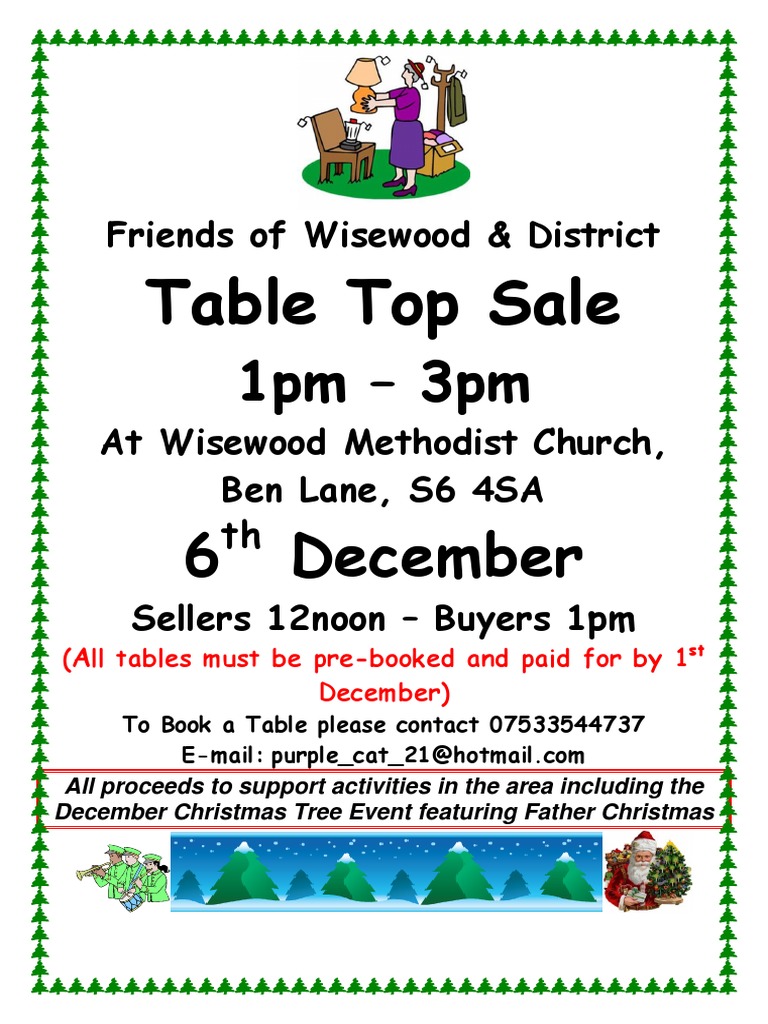Wisewood Table Top Sale Event | PDF