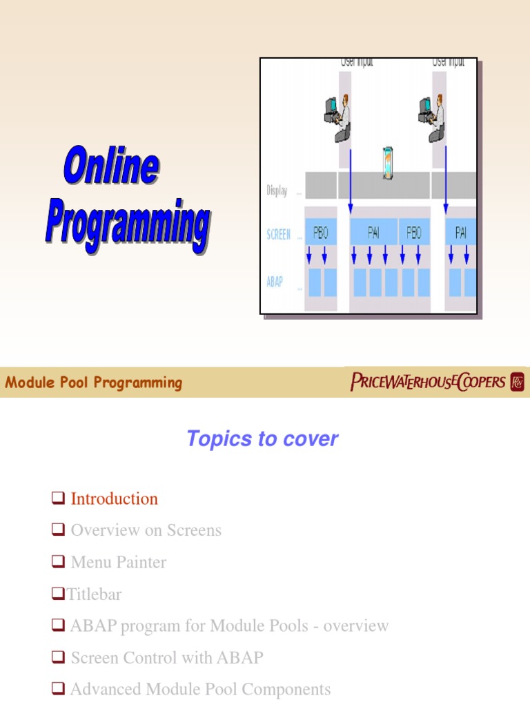 ECL Module Pool | PDF | Parameter (Computer Programming) | Subroutine
