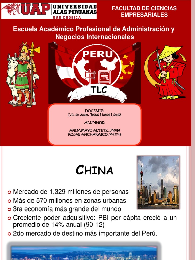 TLC Peru China | PDF | Perú | China