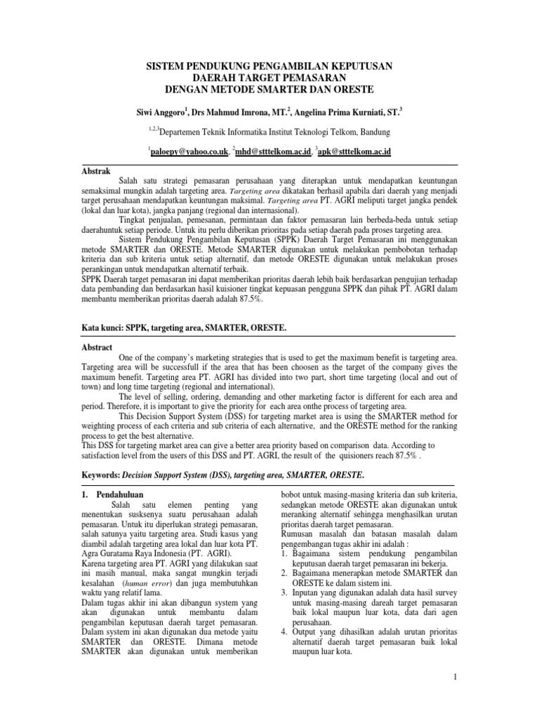 Metode Smarter Oreste | PDF