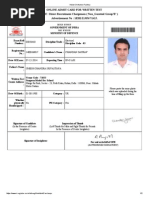 MS-CIT Hall Ticket | PDF | Identity Document | Driver's License