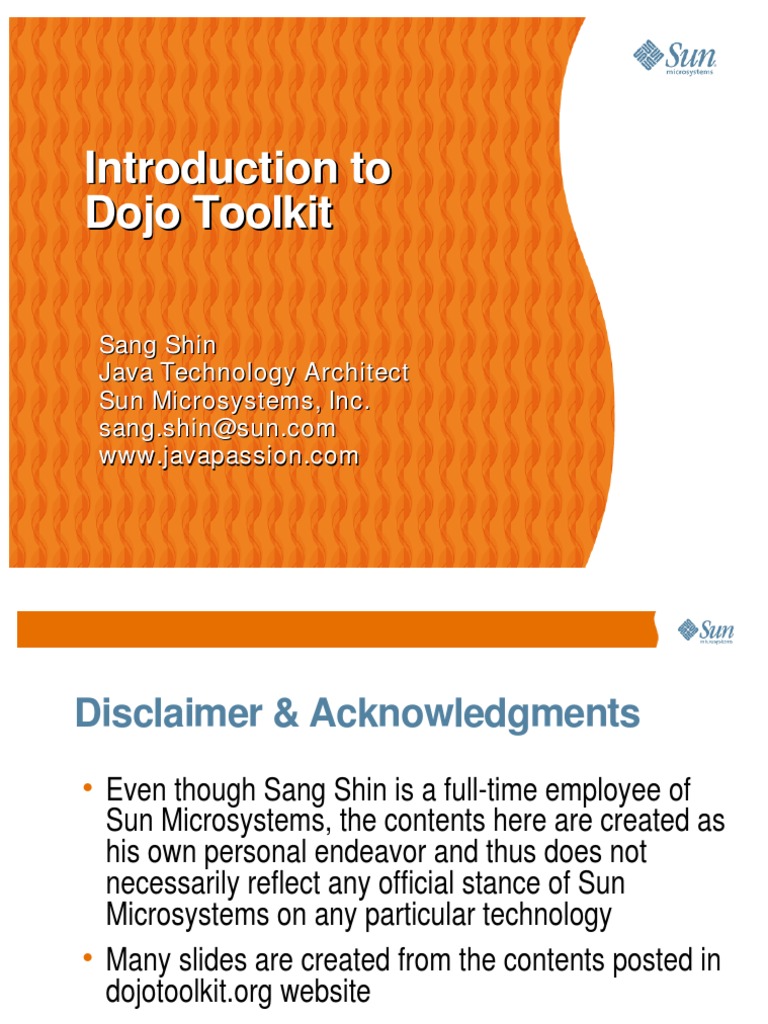 Introduction To Dojo Toolkit | PDF
