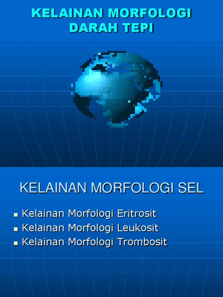Kelainan Morfologi Sel | PDF