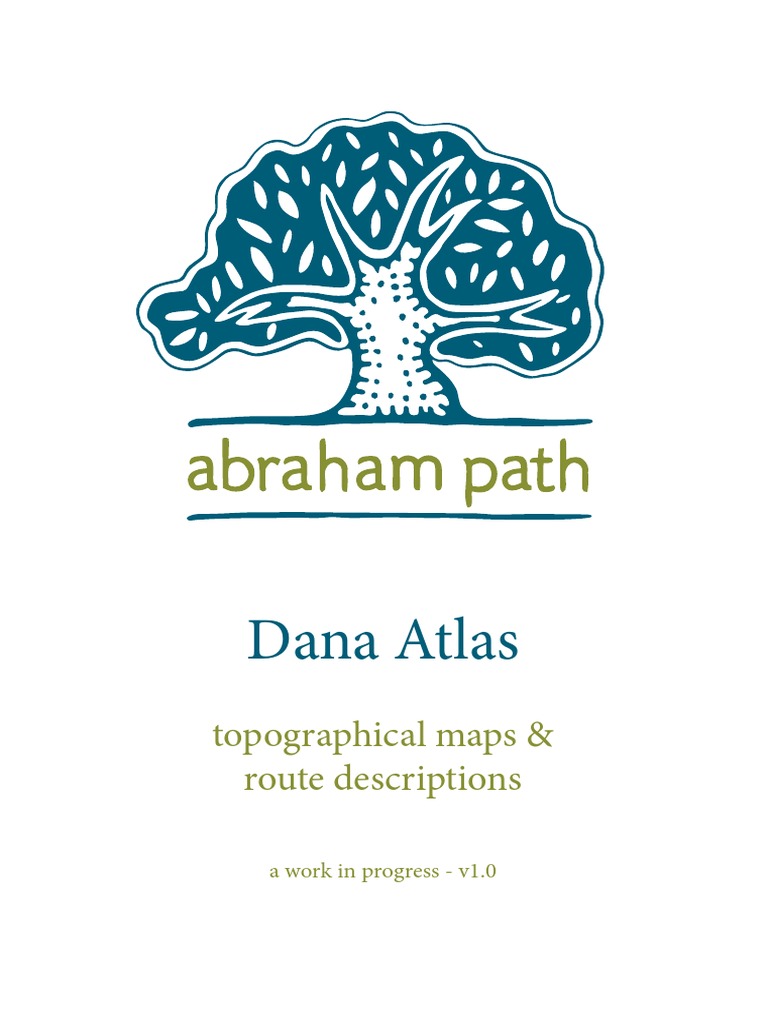 Abraham Path-Dana Atlas v1.0 | PDF | Trail | Camping