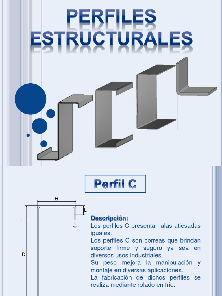 Medidas y Tipos de Perfiles C y Z | PDF | Hogar, jardinería y bricolaje ...