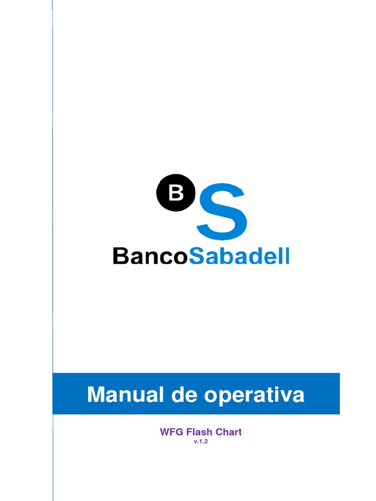 WFG - Flash - Chart - Manual - V - 1 - 2 MANUAL DE OPERATIVA PDF | PDF ...