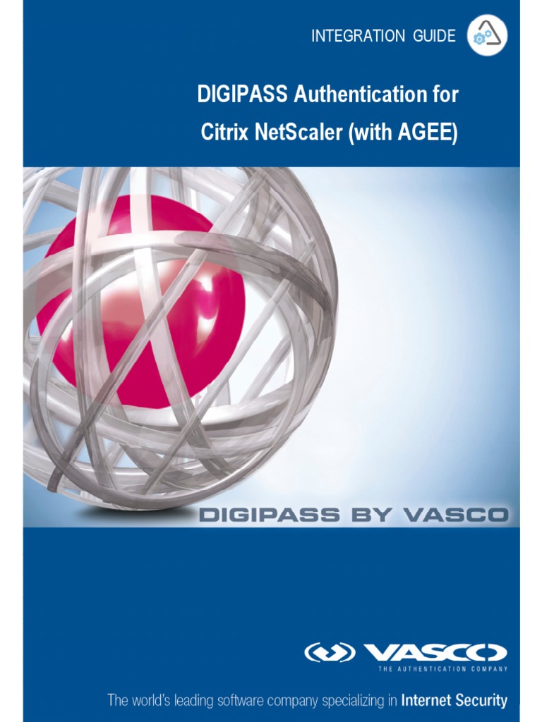DIGIPASS Authentication For NetScaler | PDF | Citrix Systems | Radius