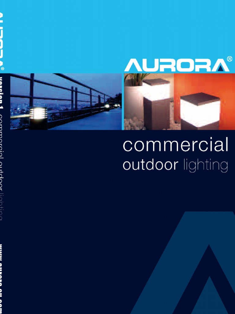 Aurora Commercial Outdoor Lighting V1 | PDF | Technology & Engineering