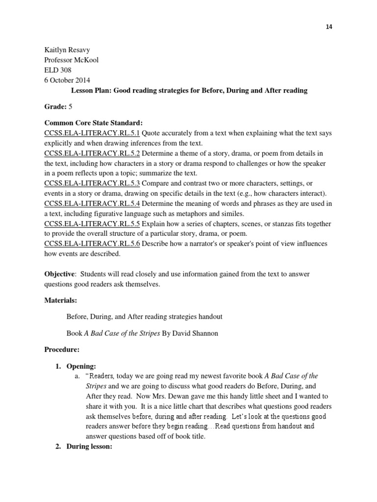Good Reading Strategies for Students | PDF | Reading (Process) | Poetry