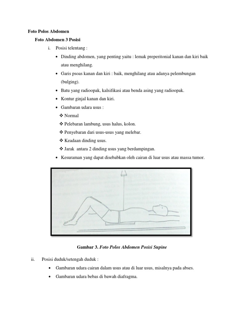 Foto Polos Abdomen | PDF