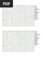 Sopa de Letras de Sistema Circulatorio 105 | PDF | Ciencia y matemáticas