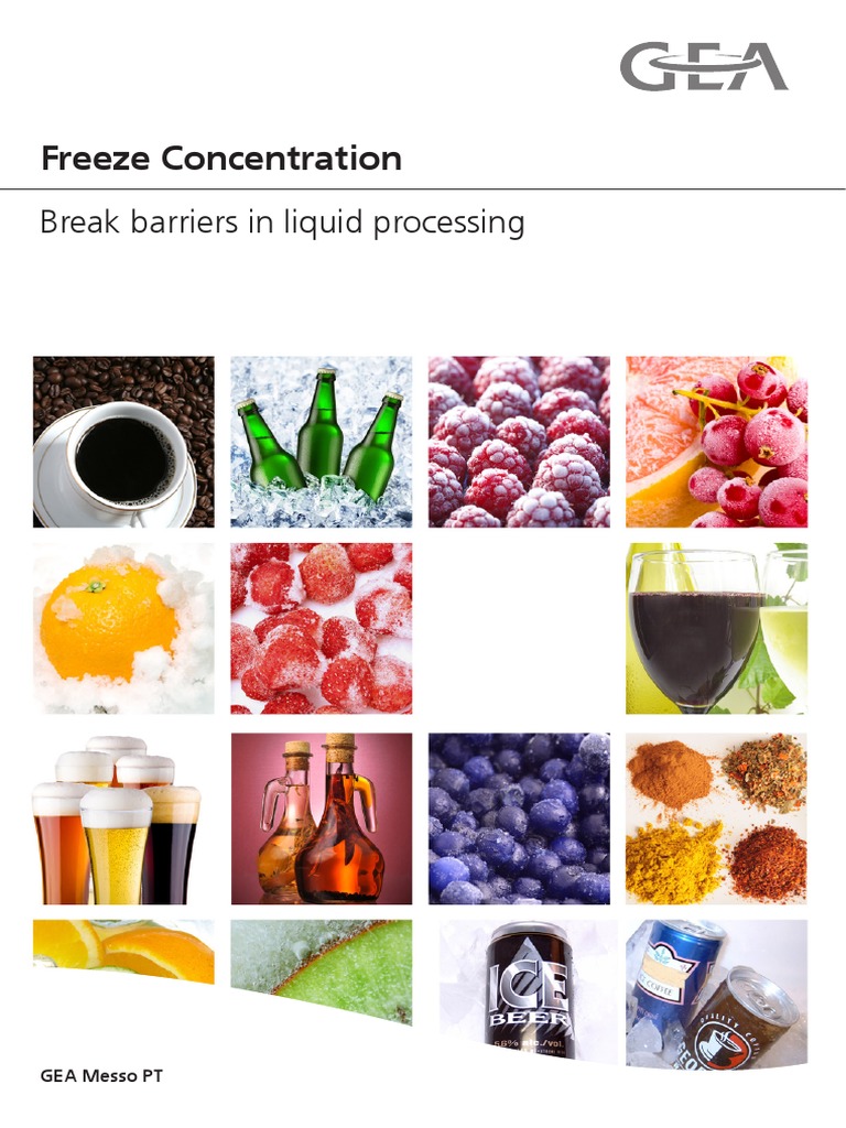 Freeze Concentration 2 | PDF | Ice | Crystallization