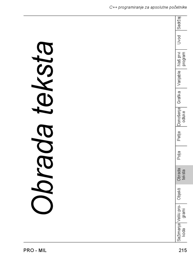 08 Obrada Teksta PDF | PDF