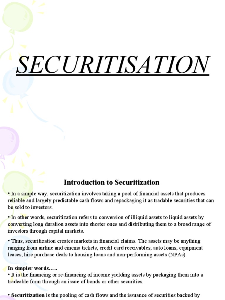 Ifs Presentation | PDF | Securitization | Collateralized Debt Obligation