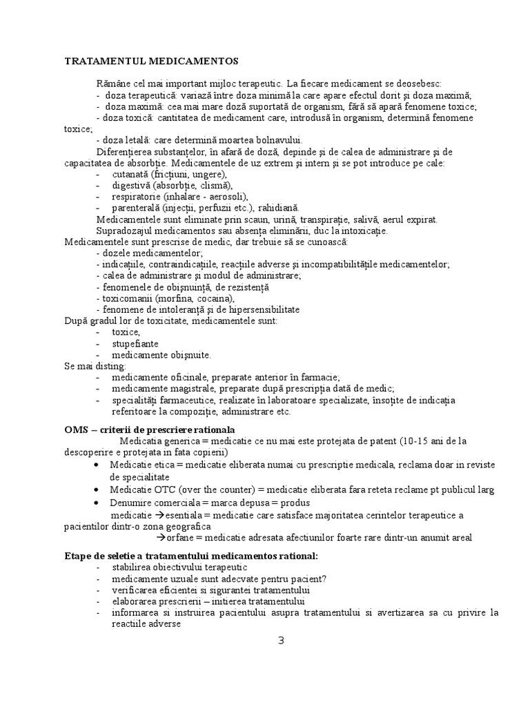 Farmacologie Clinica | PDF