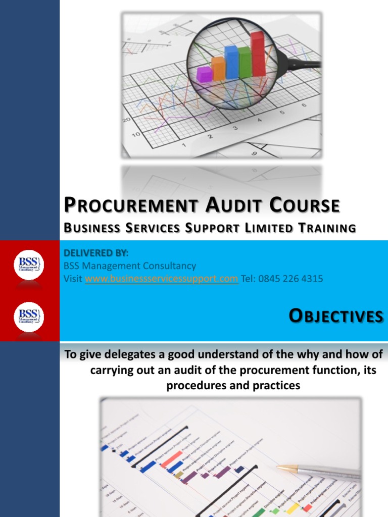 Procurement Audit Course.pptx | Procurement | Audit