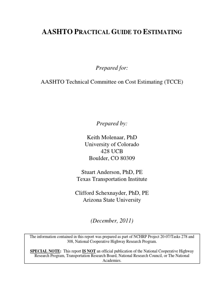 Practical Guide To Estimating | PDF | Project Management | Strategic ...