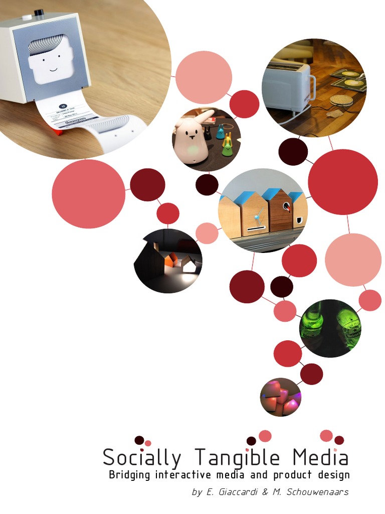 Socially Tangible Media booklet | Internet Of Things | Design