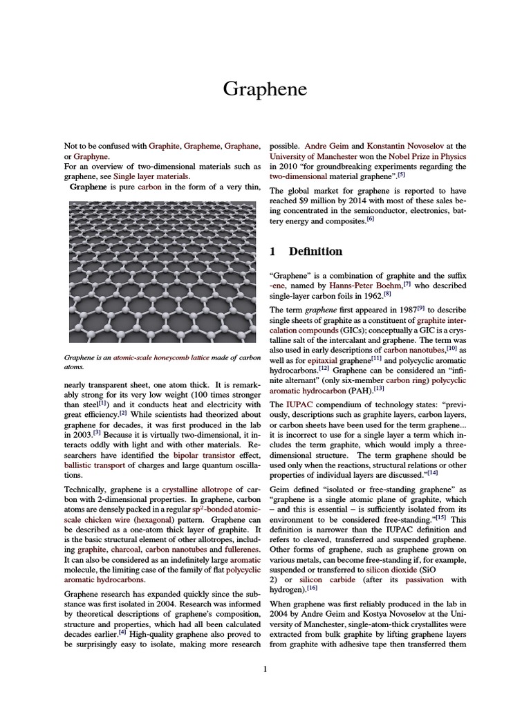 Graphene | PDF | Graphene | Thermal Conductivity