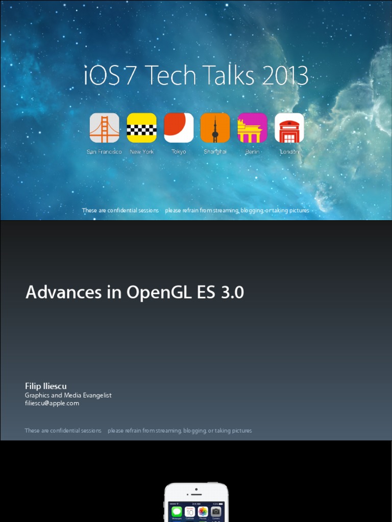 OpenGL ES 3.0 Overview and Features | PDF | Shader | Texture Mapping