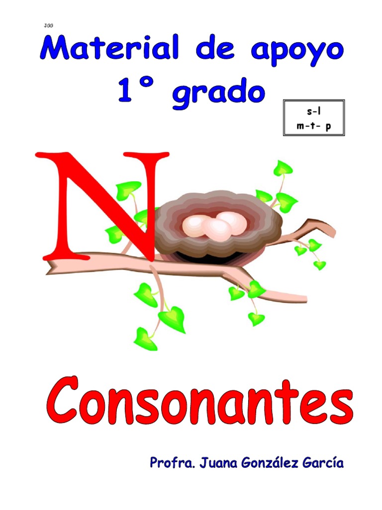 Material de Apoyo Consonantes 1 S, L, M, T, P | PDF