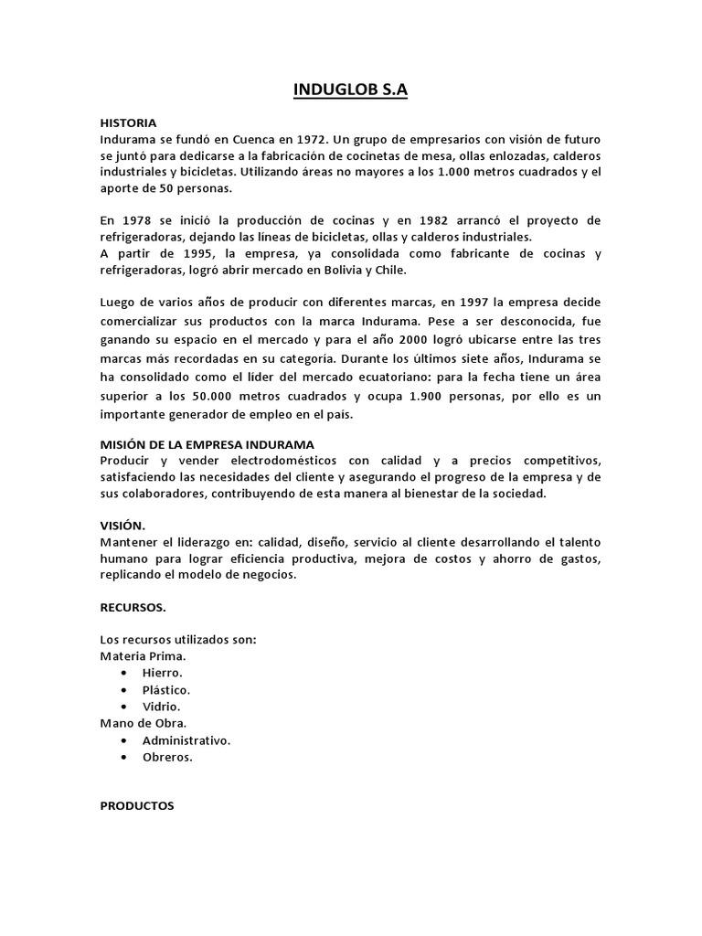 Induglob S | PDF | Acero | Calidad (comercial)