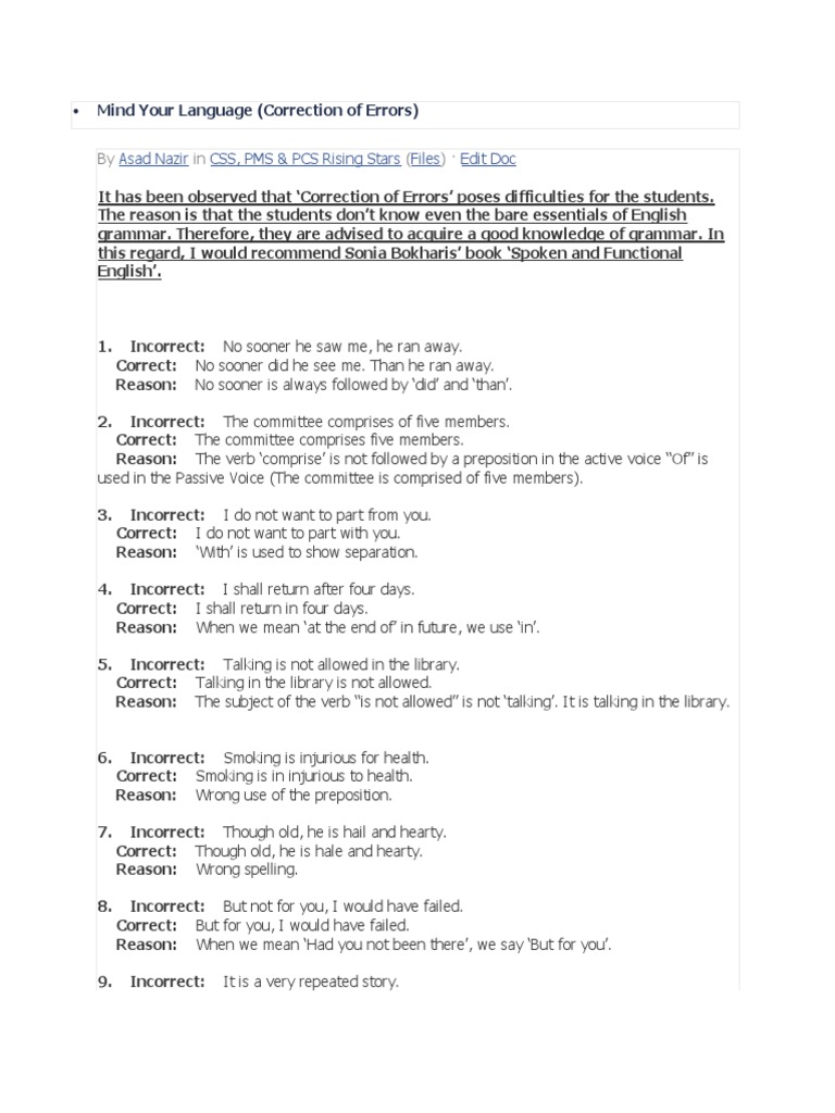 Mind Your Language | PDF | Verb | Morphology