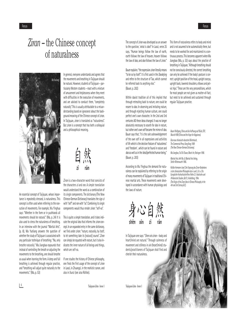 Of Naturalness: Ziran - The Chinese Concept | PDF | Tao | Eastern ...