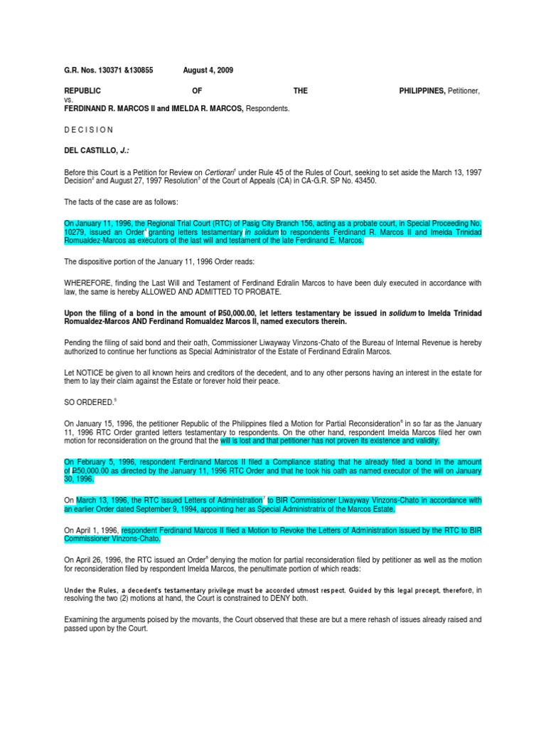 Spec Pro 2 | Download Free PDF | Certiorari | Will And Testament