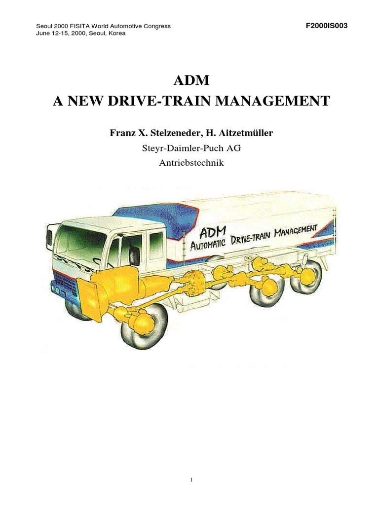 Adm Is003 | PDF | Automatic Transmission | Four Wheel Drive