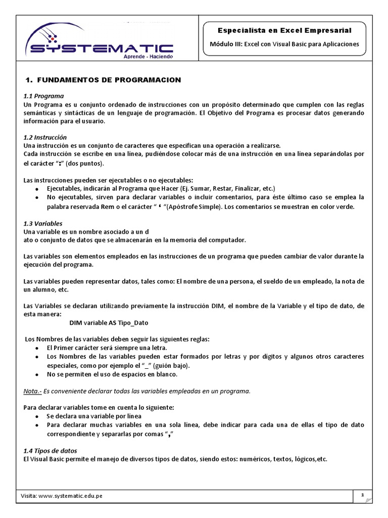 Excel Con Vba Pdf Objeto Informática Microsoft Excel 3730
