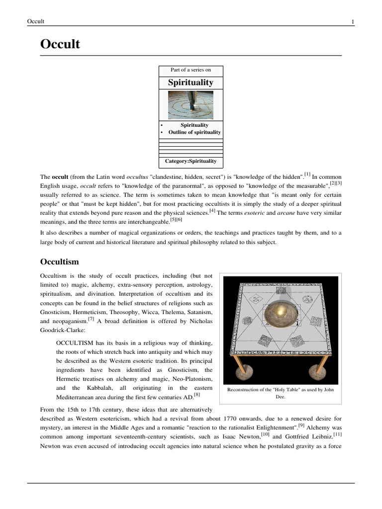 Occult | PDF