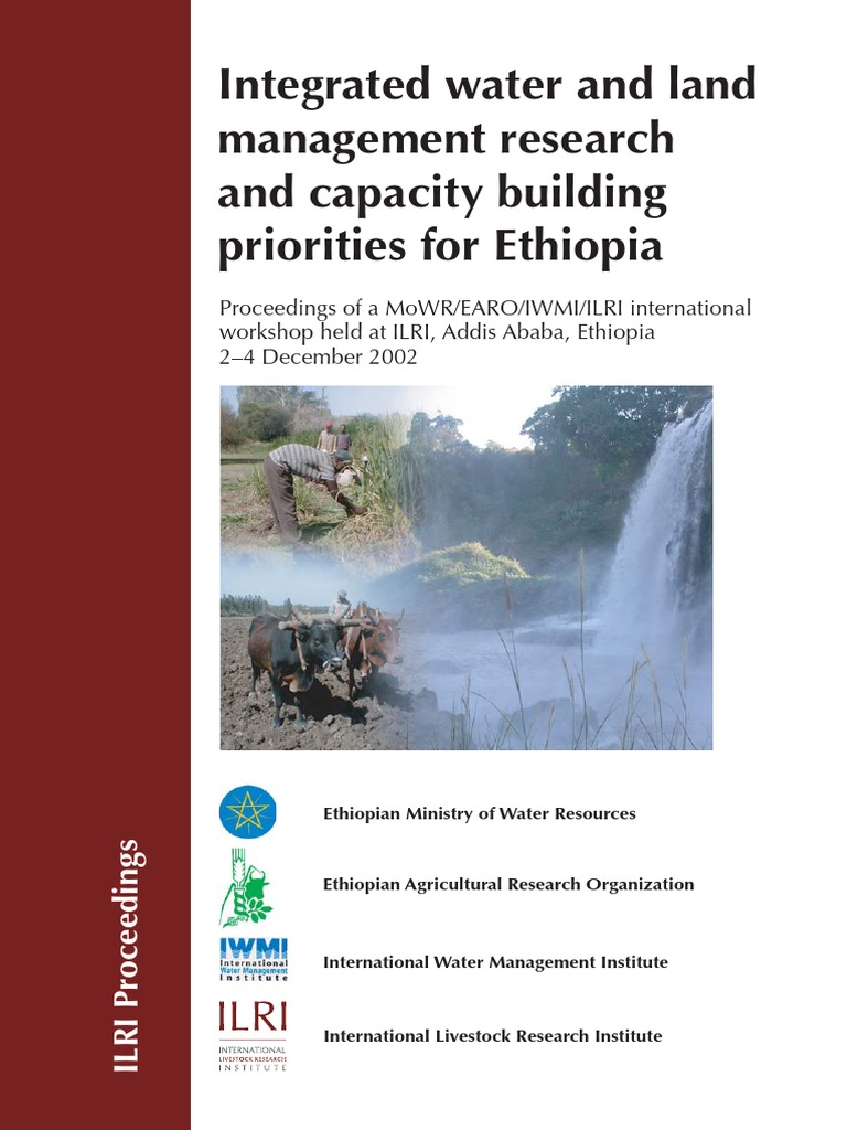 Water Managment in Ethiopia | PDF | Food Security | Water Resources