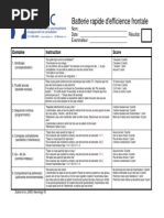 Test de Cloches | PDF