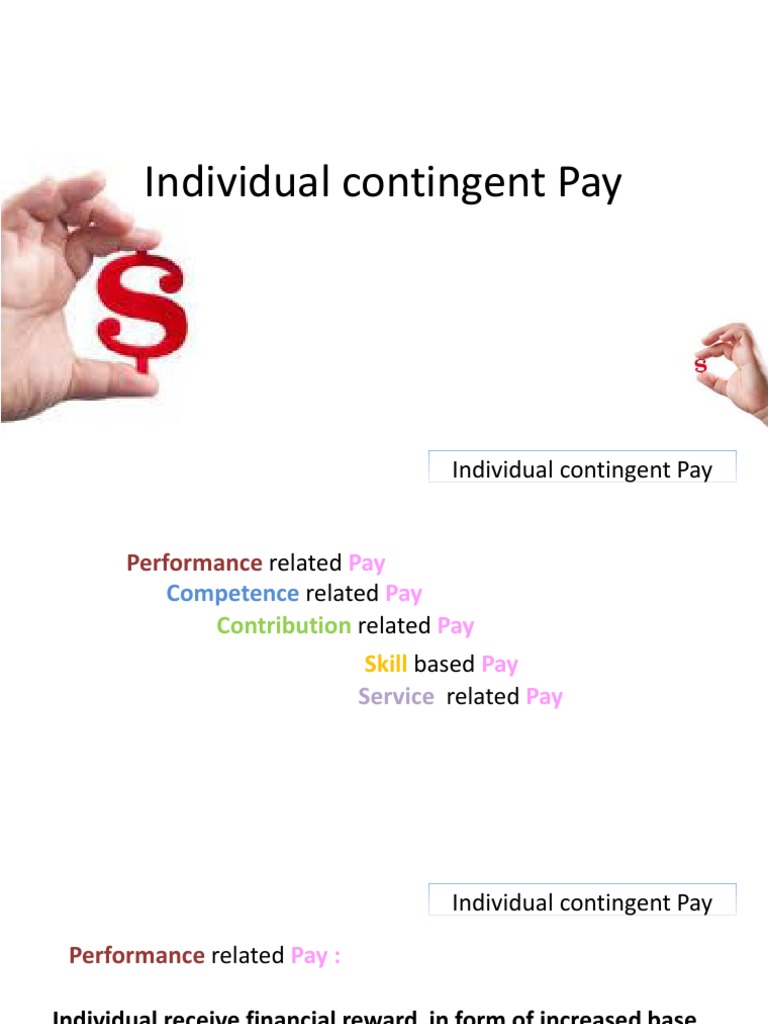 Individual Contingent Pay | PDF | Employment | Business