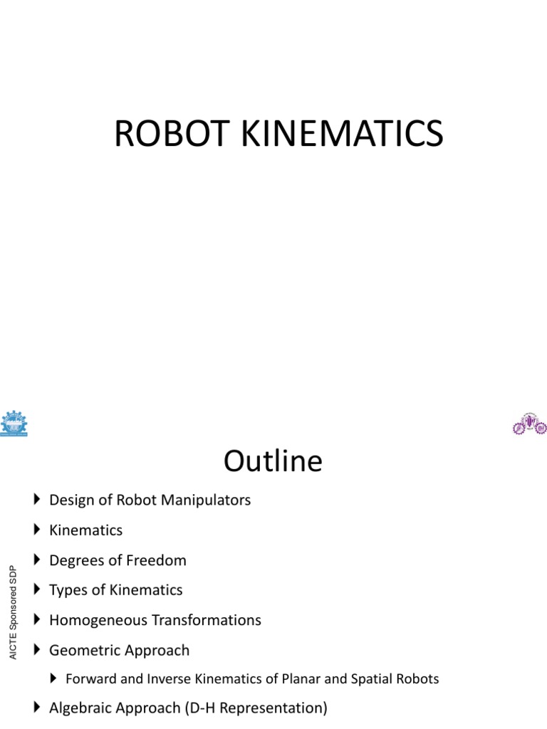 Robot Kinematics Pdf Cartesian Coordinate System Kinematics